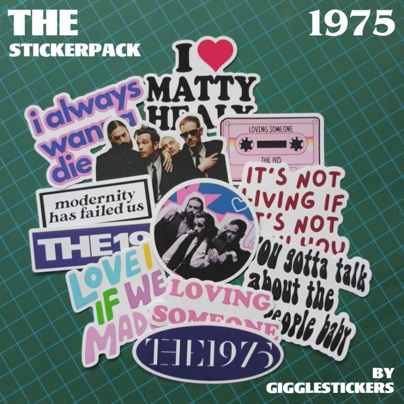 Jual Sticker The 1975 Band Pack | Shopee Indonesia