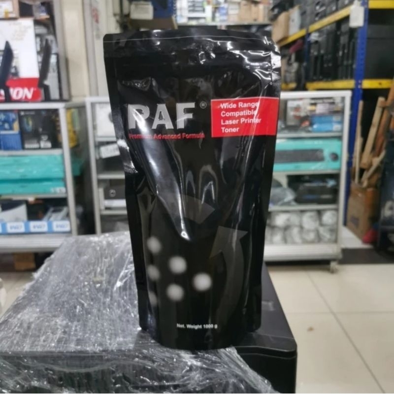Jual Serbuk Toner Refil PAF untuk Printer hp LaserJet Hitam Pekat ...