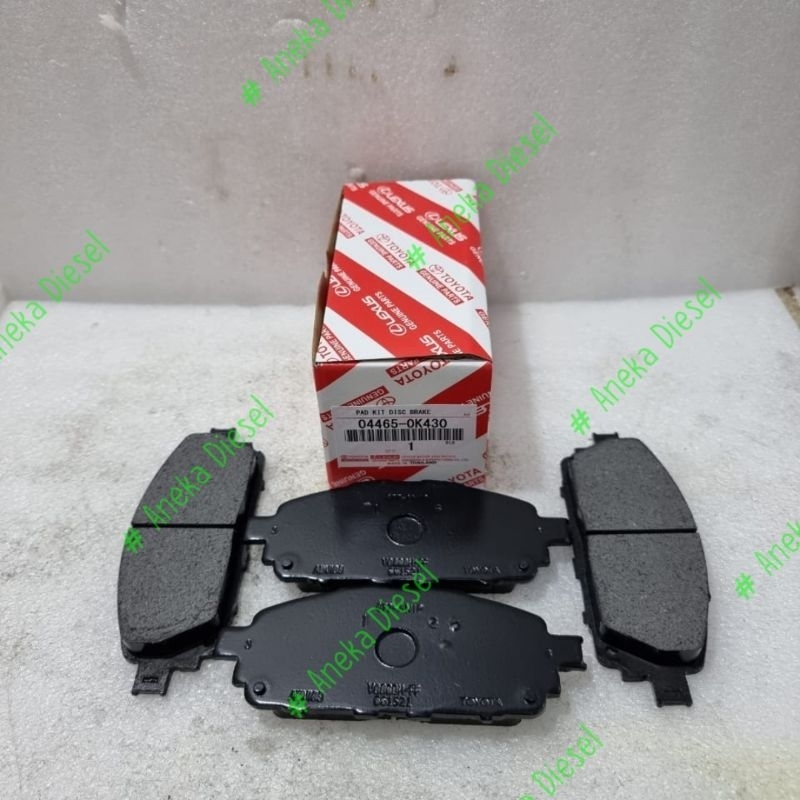 Jual brake pad kampas rem depan Innova reborn 04465-OK430 | Shopee Indonesia