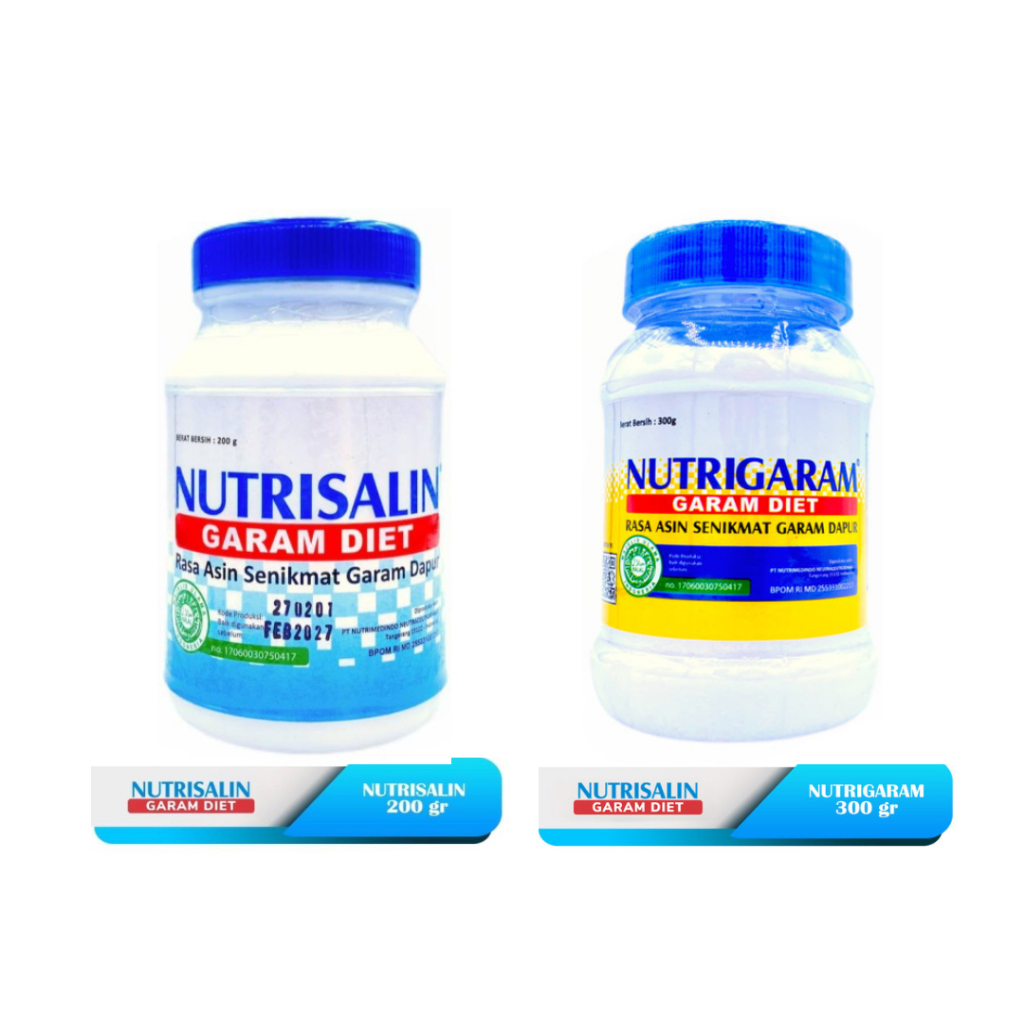 Jual Nutrisalin 200g / 400g / Nutrigaram 300g Garam Diet | Shopee Indonesia