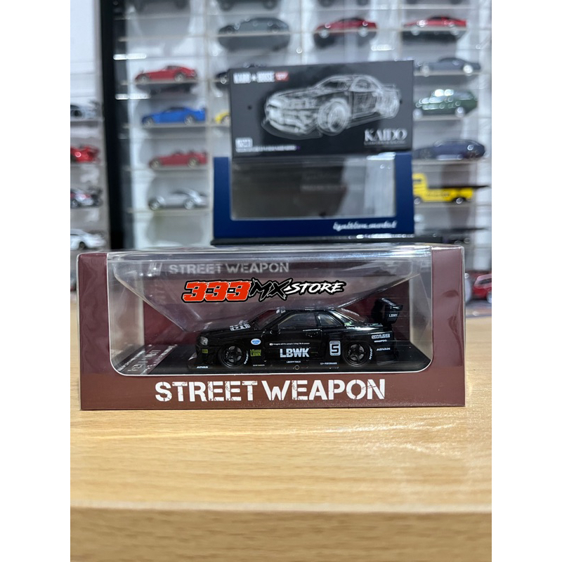 Jual STREET WEAPON LBWK BLACK STREET WEAPON R34 LBWK BLACK LIMITED EDITION 500PCS WORLDWIDE ...