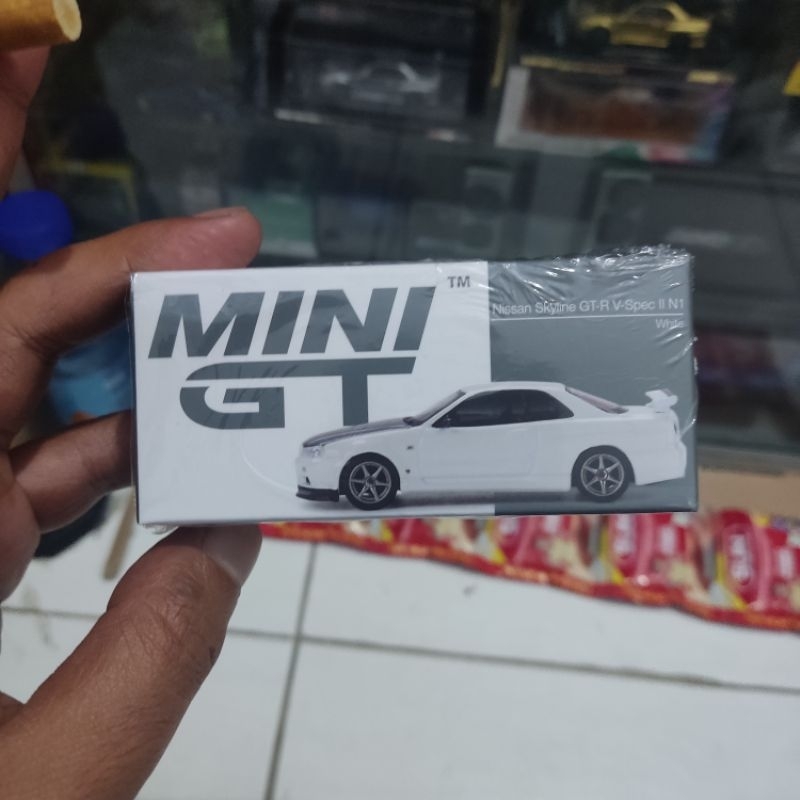 Jual mini GT 501 Nissan skyline GT-R V-Spec II N1 | Shopee Indonesia