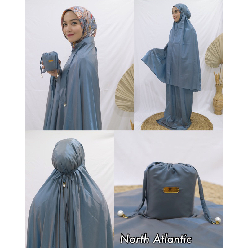 Jual Mukena Tavva - North Atlantic | Shopee Indonesia