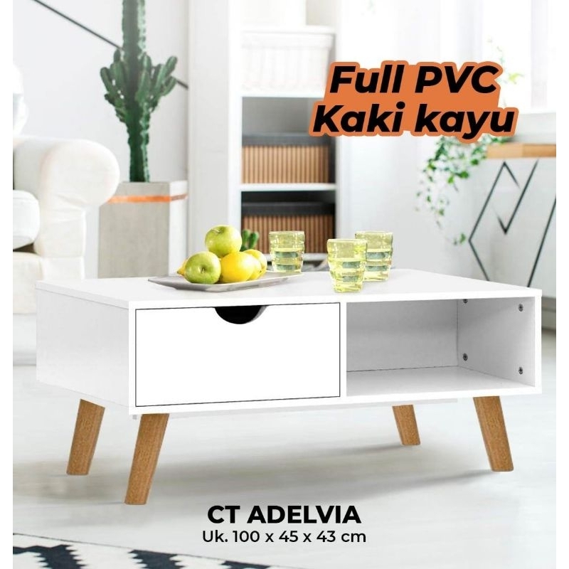 Jual Meja Tamu PVC Adelvia | Shopee Indonesia