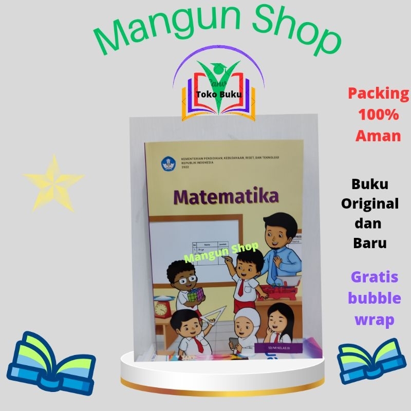 Jual Buku Matematika Kelas 3 SD Kurikulum Merdeka Diknas | Shopee Indonesia