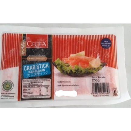 Jual CEDEA CRAB STICK 250 GR KEPITING KANI | Shopee Indonesia