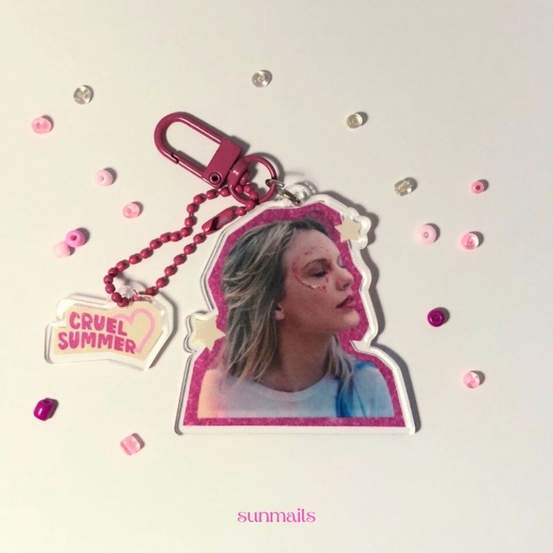 Jual cruel summer lover - taylor swift keyring | Shopee Indonesia