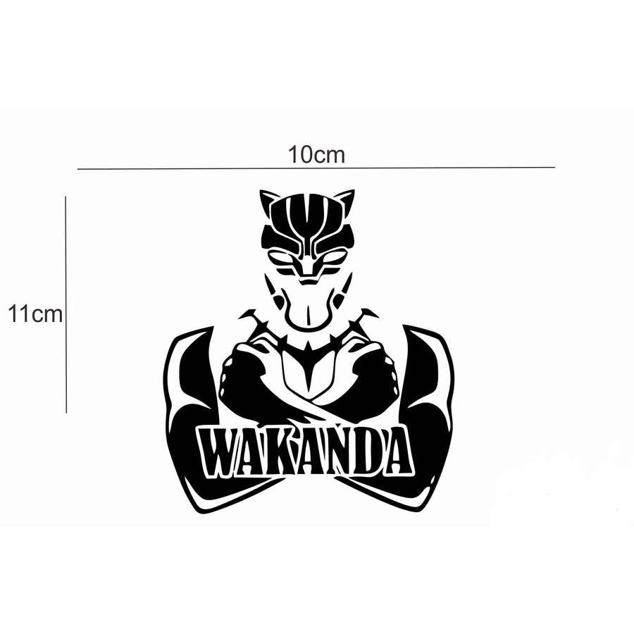 Jual STIKER BLACK PANTHER WAKANDA CUTTING STICKER | Shopee Indonesia