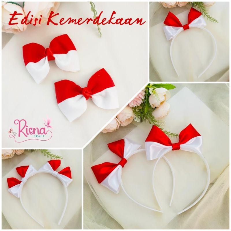Jual Edisi Kemerdekaan. Bando Merah Putih. Jepit Merah Putih | Shopee ...
