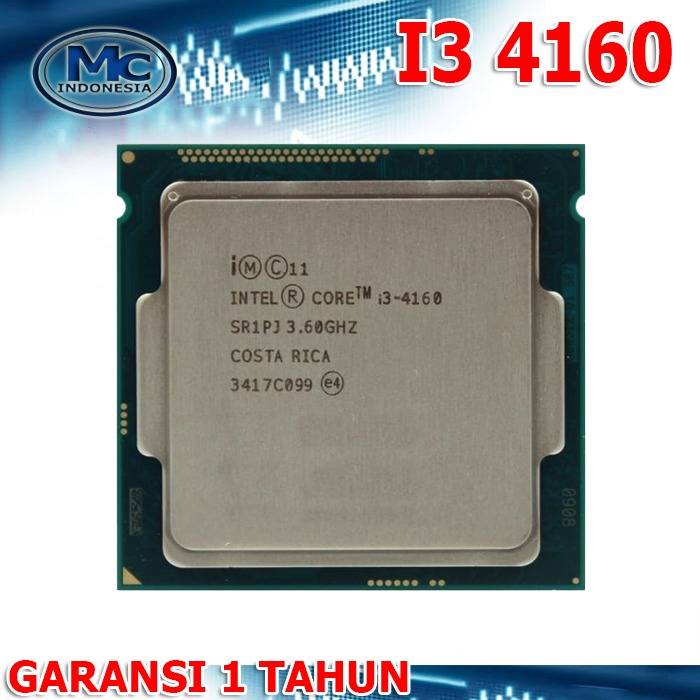 Jual Processor Intel Core i3 4130 4150 4160 4170 SOCKET 1150 | Shopee ...