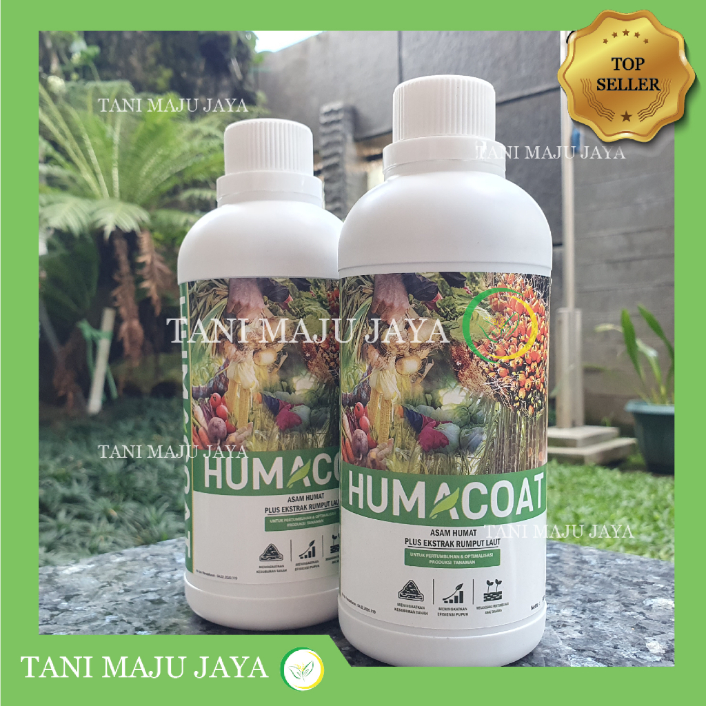 Jual Pupuk Asam Humat Humacoat 500ml Humic Acid + Extrak Rumput Laut | Shopee Indonesia