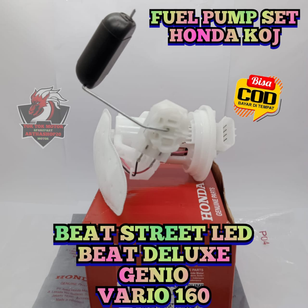 Jual FUEL PUMP ASSY KOJ MOTOR HONDA GENIO , BEAT CBS , BEAT STREET NEW ...