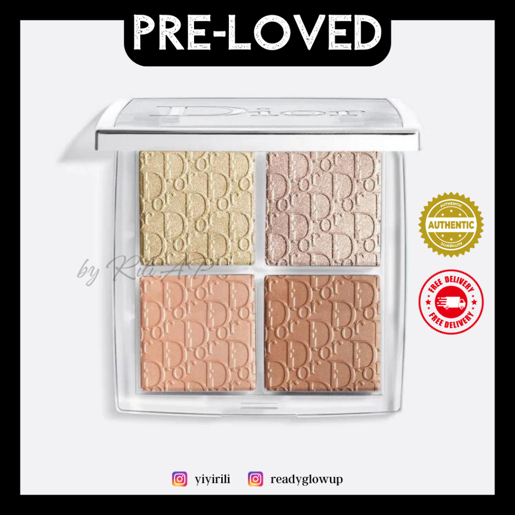 Jual Dior Backstage Glow Face Pallette 10gr 002 Glitz | Highlighter ...