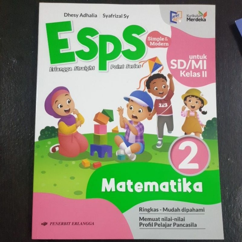 Jual ESPS Matematika Kurikulum Merdeka untuk SD/MI Kelas 1,2 dan 3 | Shopee Indonesia