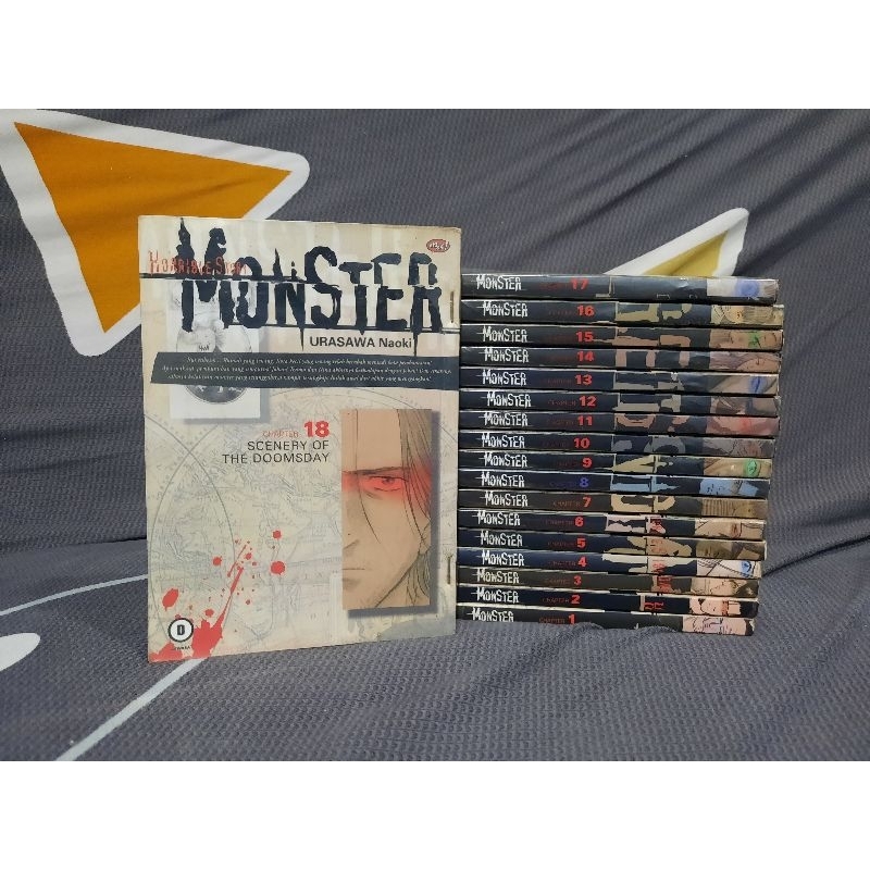 Jual Paket Komik Monster Vol 1-18 Tamat Set Lengkap Urasawa Naoki ...