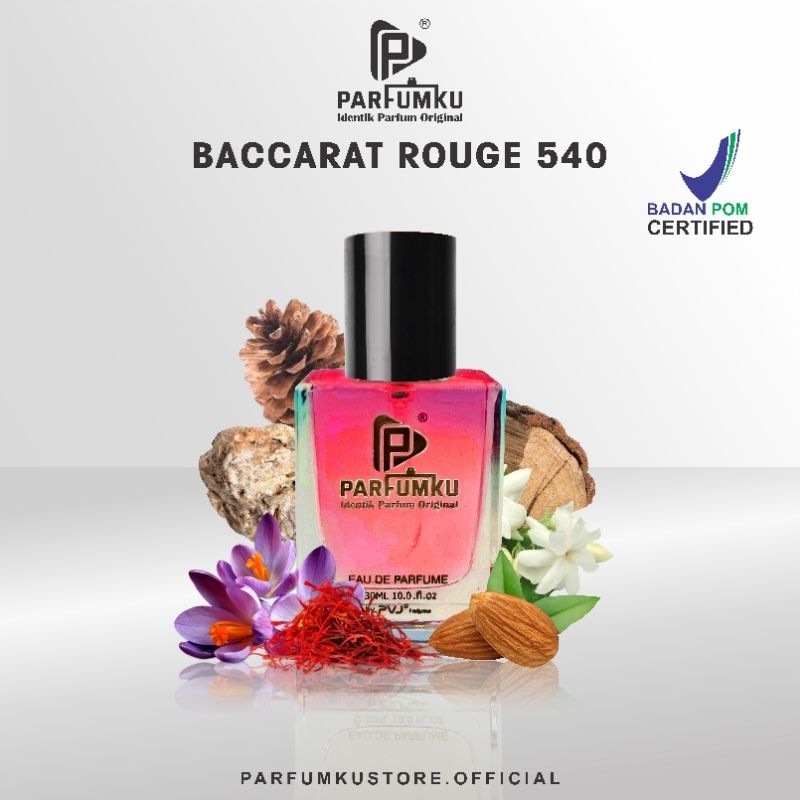 Jual PARFUMKU Baccarat Rouge 540 Merah Eau De Parfume Minyak Wangi ...