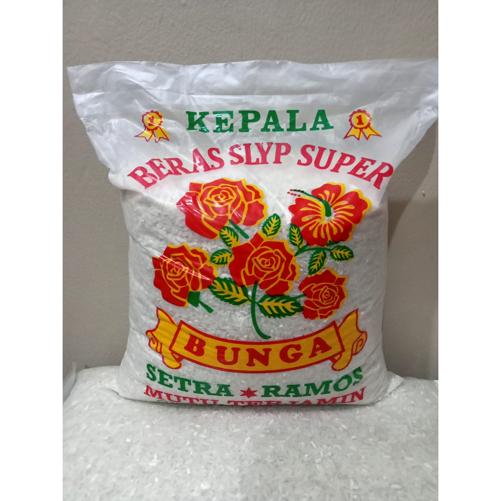 Jual BERAS RAMOS BUNGA 3kg MEKAR PULEN MURAH | Shopee Indonesia