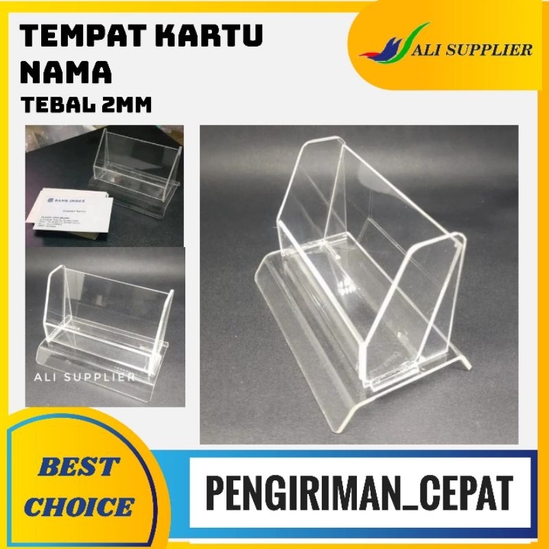 Jual Acrylic Tempat Kartu Nama / AKRILIK TEMPAT KARTU / TEMPAT KARTU ...