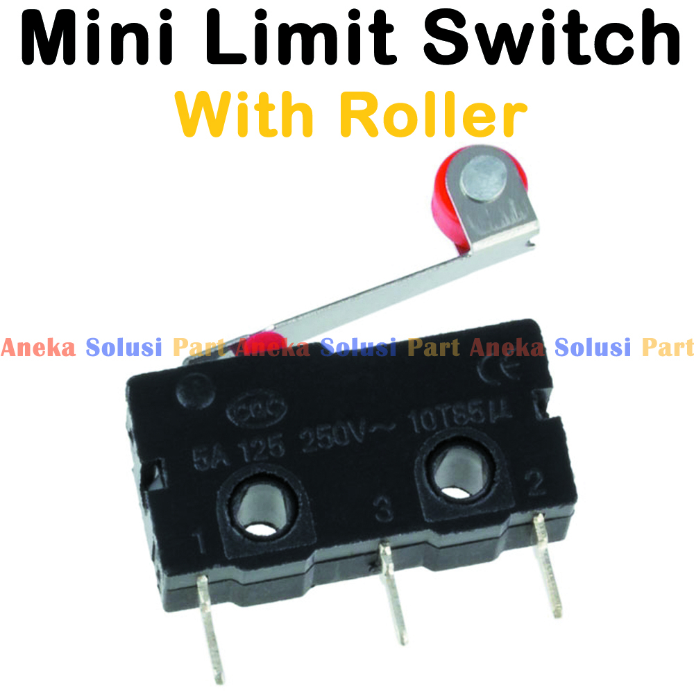 Jual Mini Limit Switch With Roller Roda Saklar Pembatas Micro Switch SPDT | Shopee Indonesia