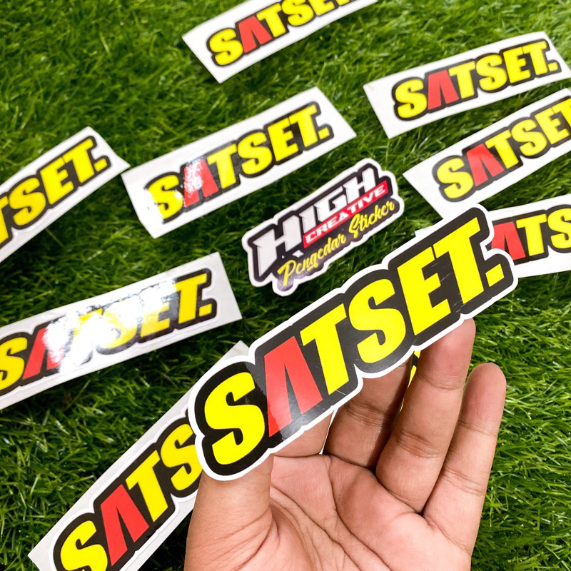 Jual Stiker Sat set | Shopee Indonesia