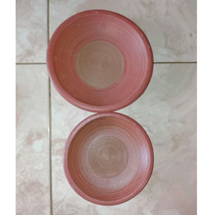 Jual (MURAH) Cobek Tanah Liat / Cobek Sambal 20 CM / Cobek Tahan Panas / Cobek / Cowek / Lepekan ...
