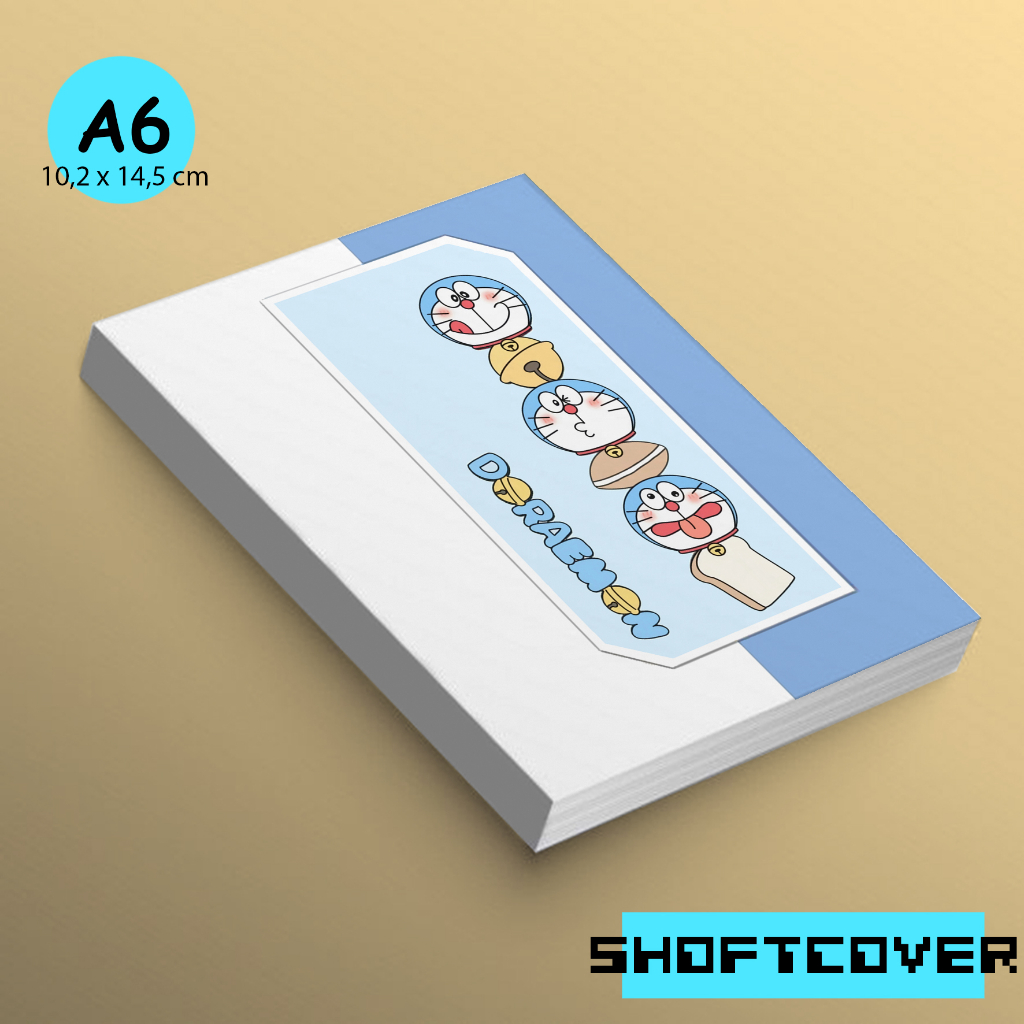 Jual Pocket Notebook A6 Karakter Doraemon - NA6002 | Shopee Indonesia