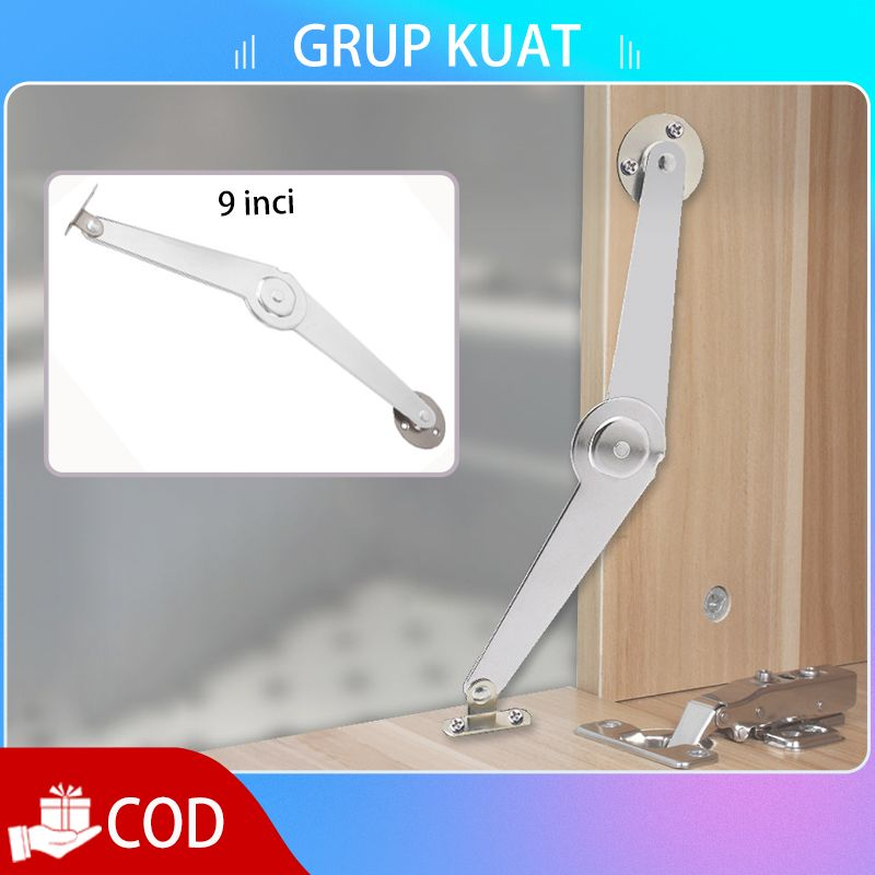 Jual 2pcs Engsel Salon Ses 9" Putih Chrome / Lipat Tebal Penahan ...