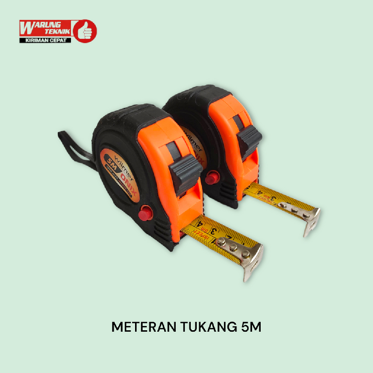 Jual METERAN TUKANG BANGUNAN 5M 5METER | Shopee Indonesia