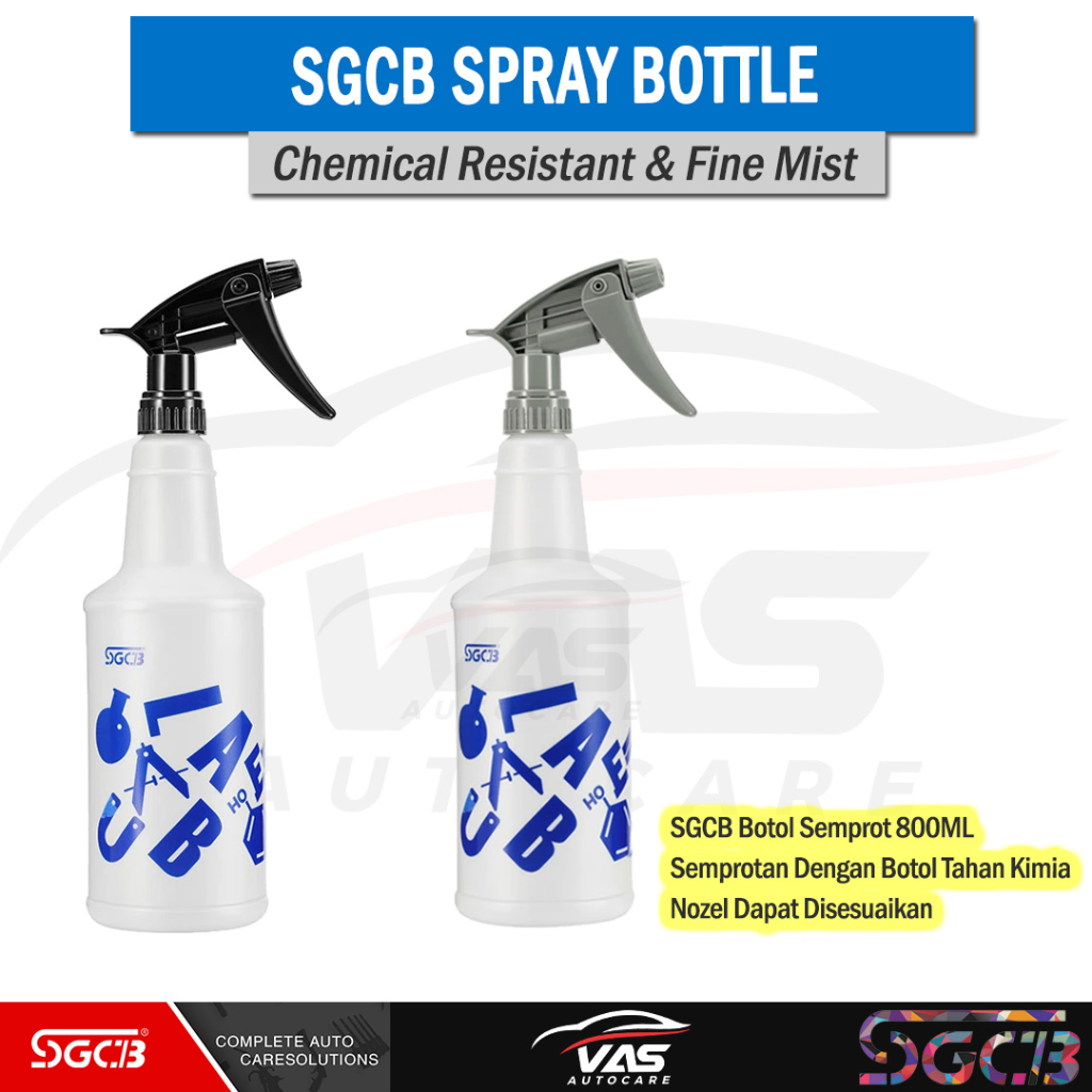 Jual SGCB Trigger Sprayer Bottle Chemical Resistance Heavy Duty Botol ...