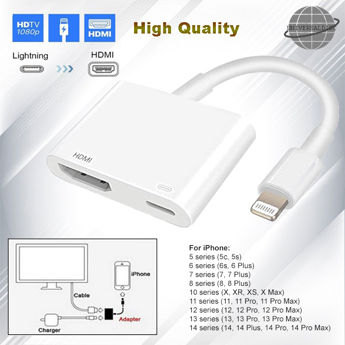Jual Converter Lightning to HDMI Digital AV Adapter | Shopee Indonesia