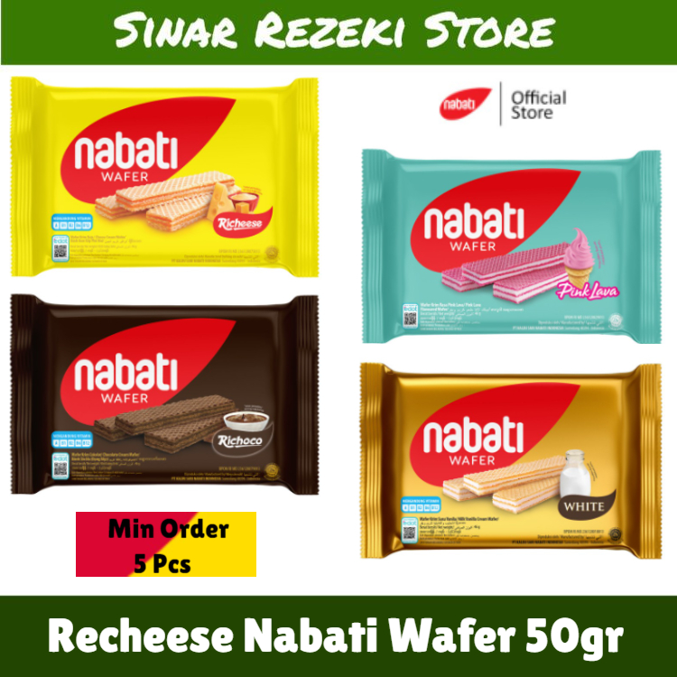Jual Nabati Wafer 50gr / Nabati Wafer Recheese / Nabati Wafer Coklat ...