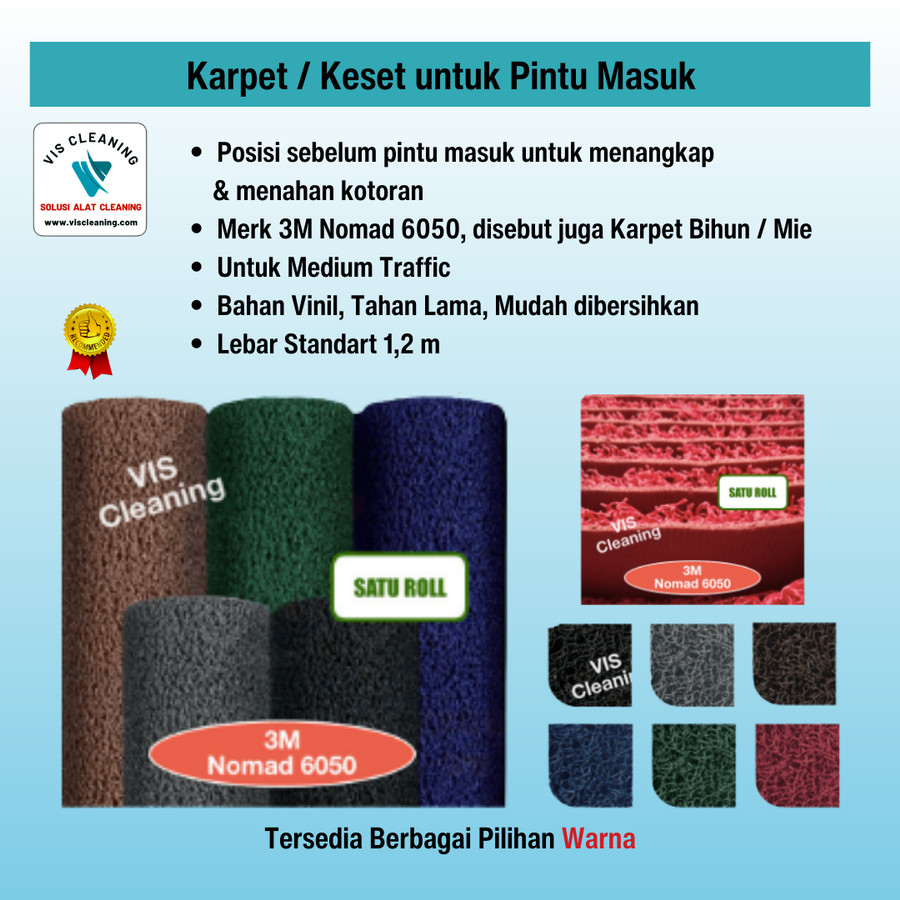 Jual Karpet / Keset Mie 3M Nomad 6050 (per Roll 24 m) | Shopee Indonesia