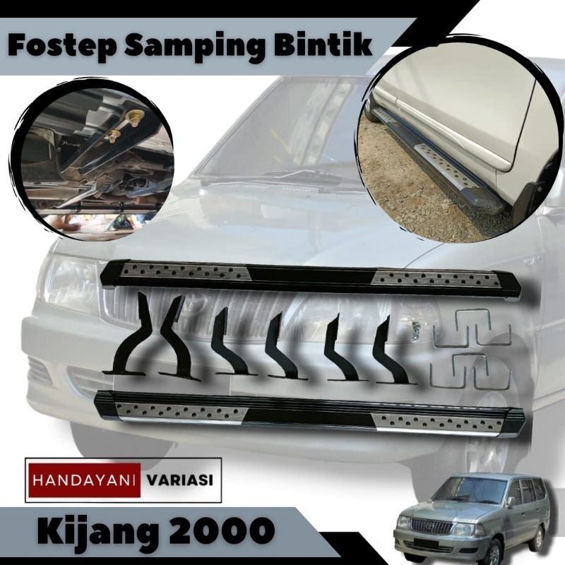 Jual Footstep Injakan Samping Mobil Toyota Kijang 2000 Motif Bintik Dan ...