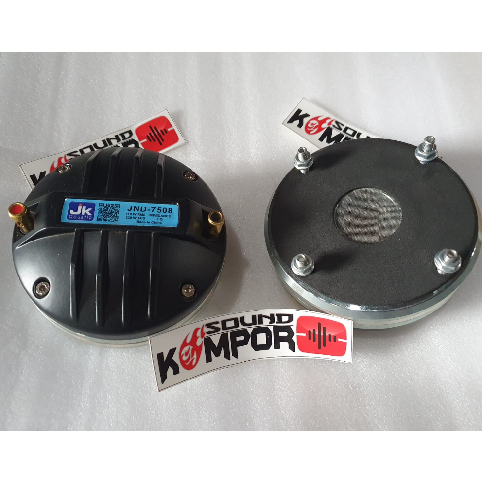 Jual DRIVER TWEETER JK COUSTIC JND-7508 COIL 3 INCH NEODYMIUM JND7508 ...