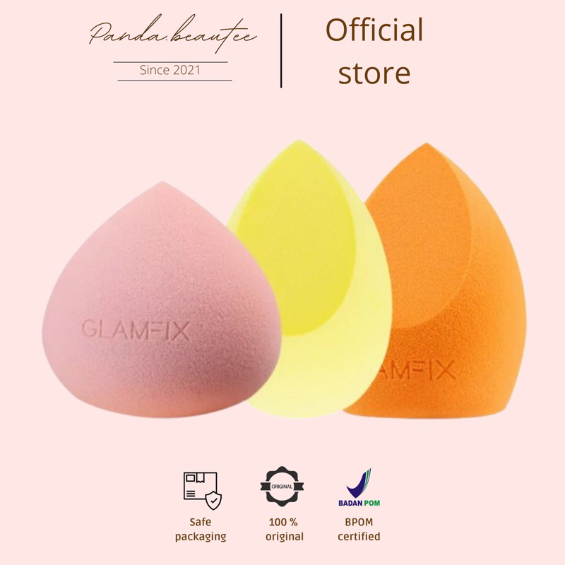 Jual PANDABEAUTEE - GLAMFIX Blossom Beauty Sponge _ Beauty Blender ...