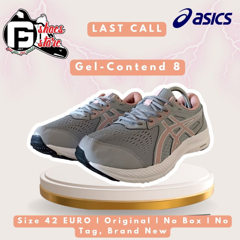 Jual [Last Call] Asics Gel Contend 8 Sepatu Running Casual Original 100 ...