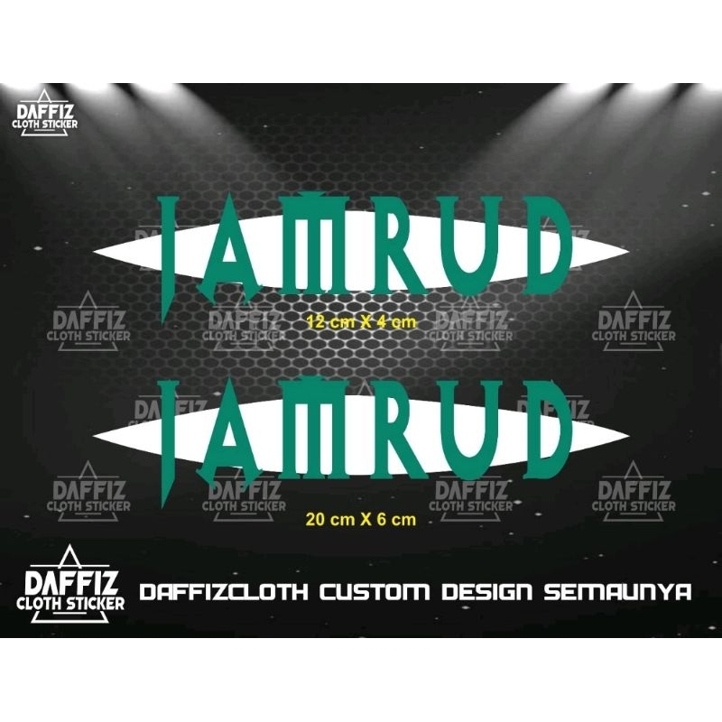 Jual Stiker cutting Jamrud | Shopee Indonesia