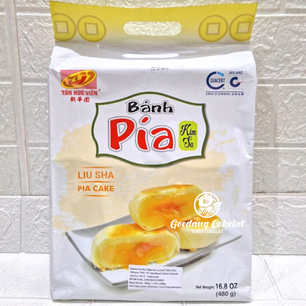 Jual Banh Pia Chay Pie Pia Cake Mung Beans Pandan Durian Liu Sha ...