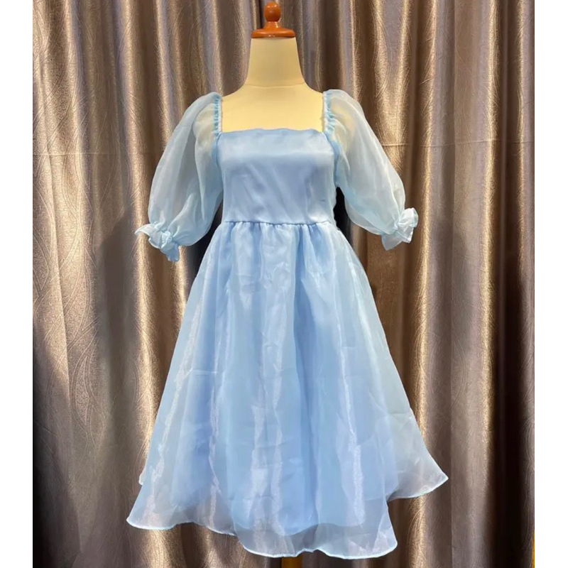 Jual MINI DRESS PUFFY ORNELA / GAUN PESTA ORGANZA FASHION / NEW DRESS ...