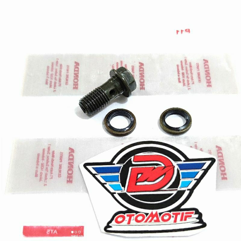 Jual BAUT SELANG REM PLUS RING UNIVERSAL | Shopee Indonesia