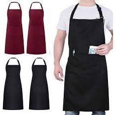 Jual Apron / celemek masak / celemek koki / Celemek drill / Celemek ...
