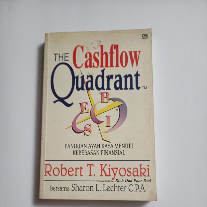 Jual Buku The Cashflow Quadrant By Robert T Kiyoshi Shopee Indonesia
