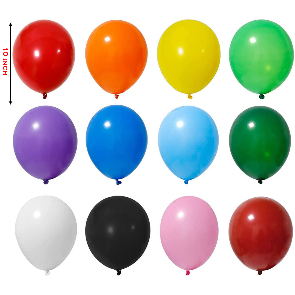 Jual BALON POLOS WARNA WARNI UNTUK EVENT UKURAN 10 INCH | Shopee Indonesia