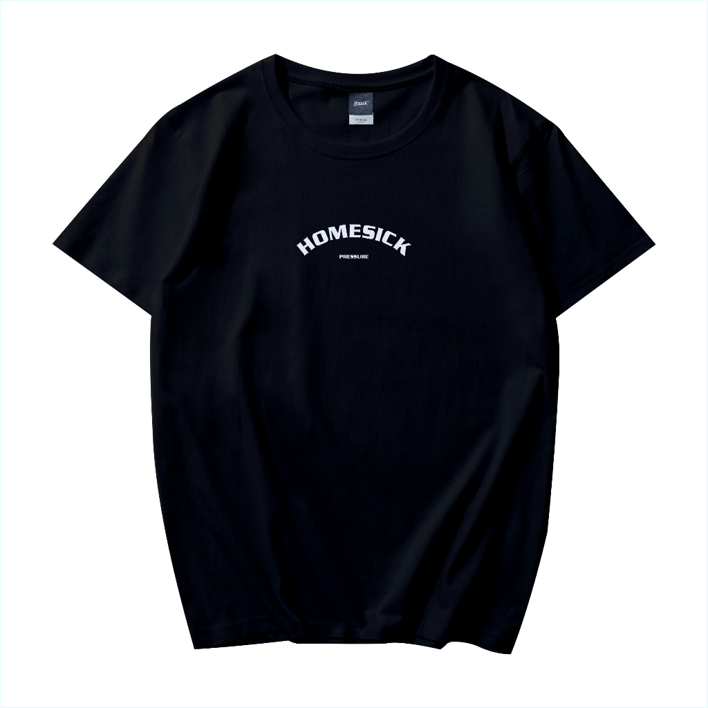 Jual HOMESICK | T-SHIRT BASIC WHITE FONT | KAOS BASIC HITAM | KAOS DISTRO | KAOS KEREN | KAOS ...