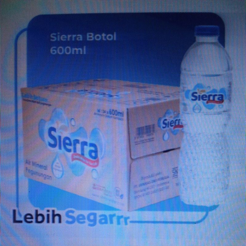 Jual Air Mineral Siera 600 ml | Shopee Indonesia