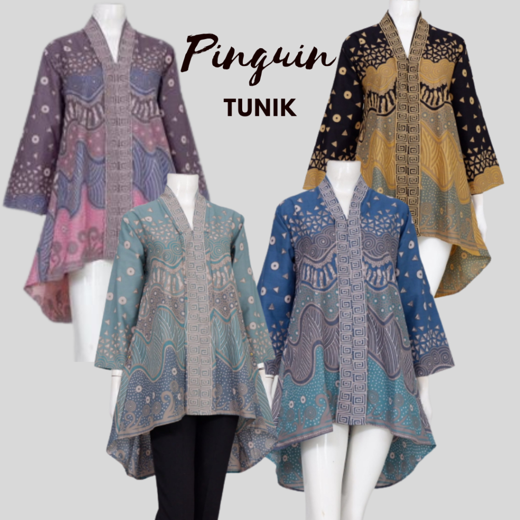 Jual PELANGIKU ATASAN BATIK ABSTRAK MODEL PINGUIN BUSUI FRIENDLY - LANGITJUA BATIK SOLO | Shopee ...