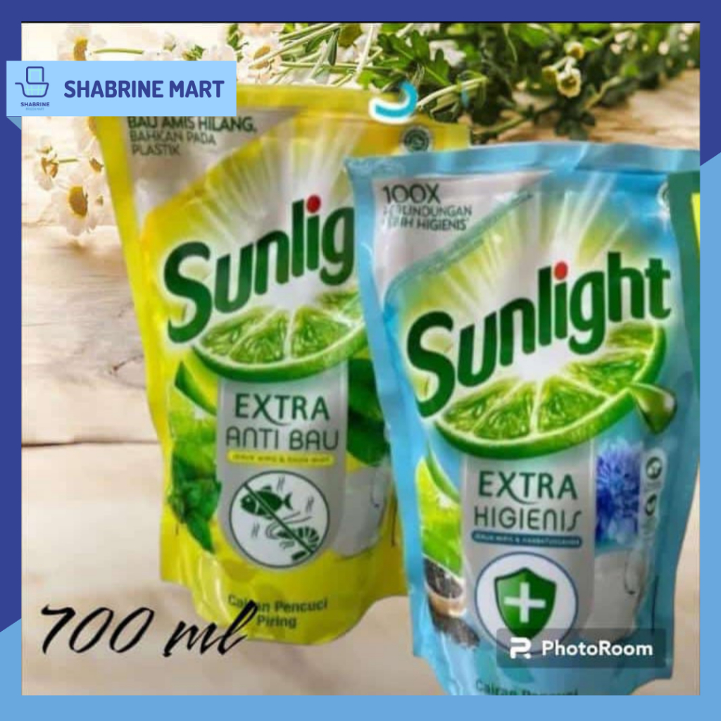 Jual Sunlight Sabun Cuci Piring Extra Higienis & Extra Anti Bau 700ml ...