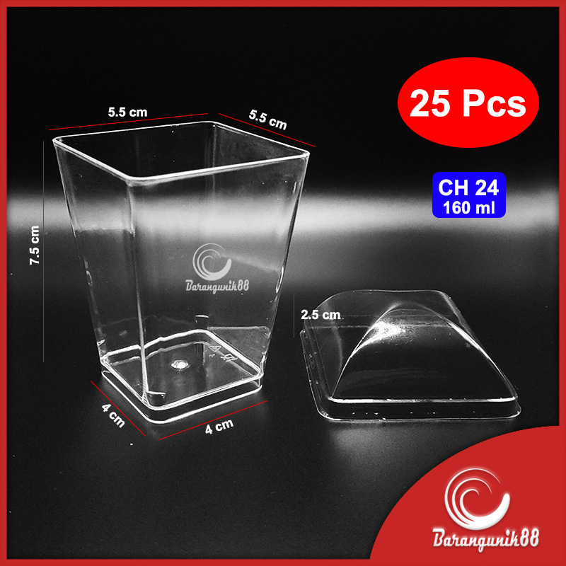 Jual Jelly Cup Aneka Model Gelas Puding Agar-agar CH Food Grade ...