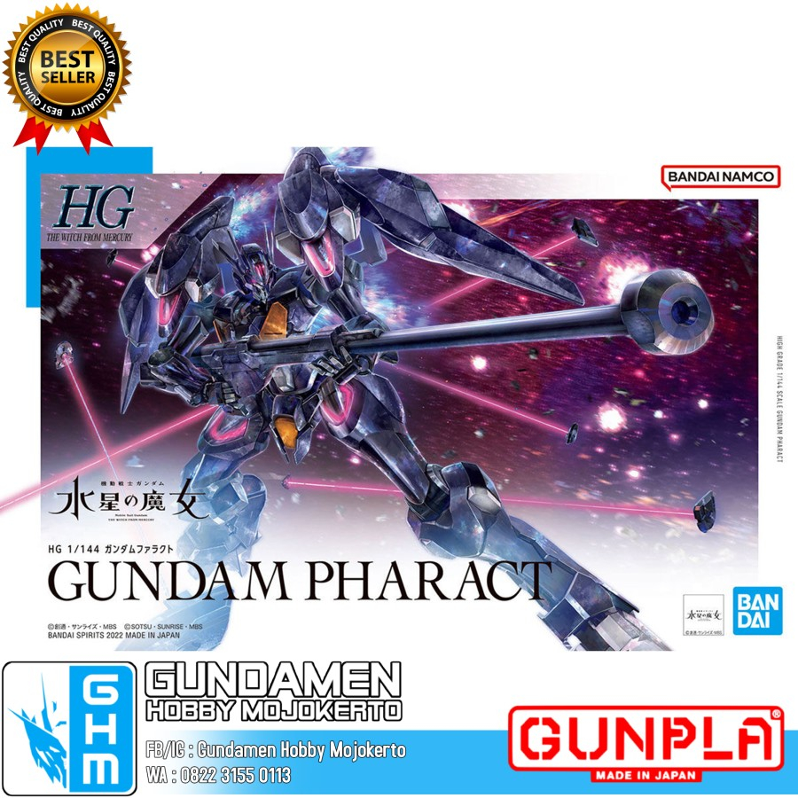 Jual HG 1/144 Gundam Pharact | Shopee Indonesia