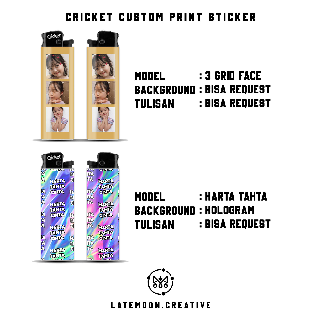 Jual (BISA COD) KOREK CRICKET CUSTOM | Shopee Indonesia